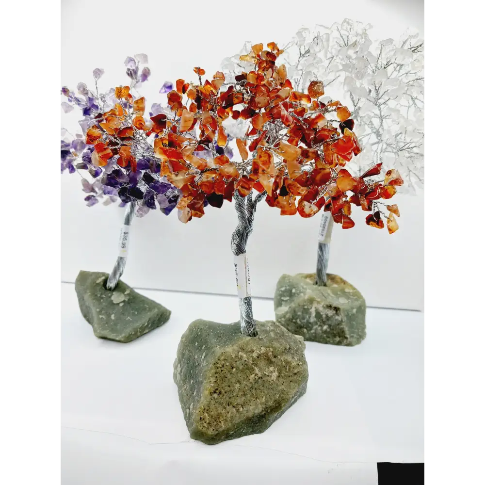 Crystal Gemstone Tree – Abundance & Harmony | 6" – The Mystical Moons